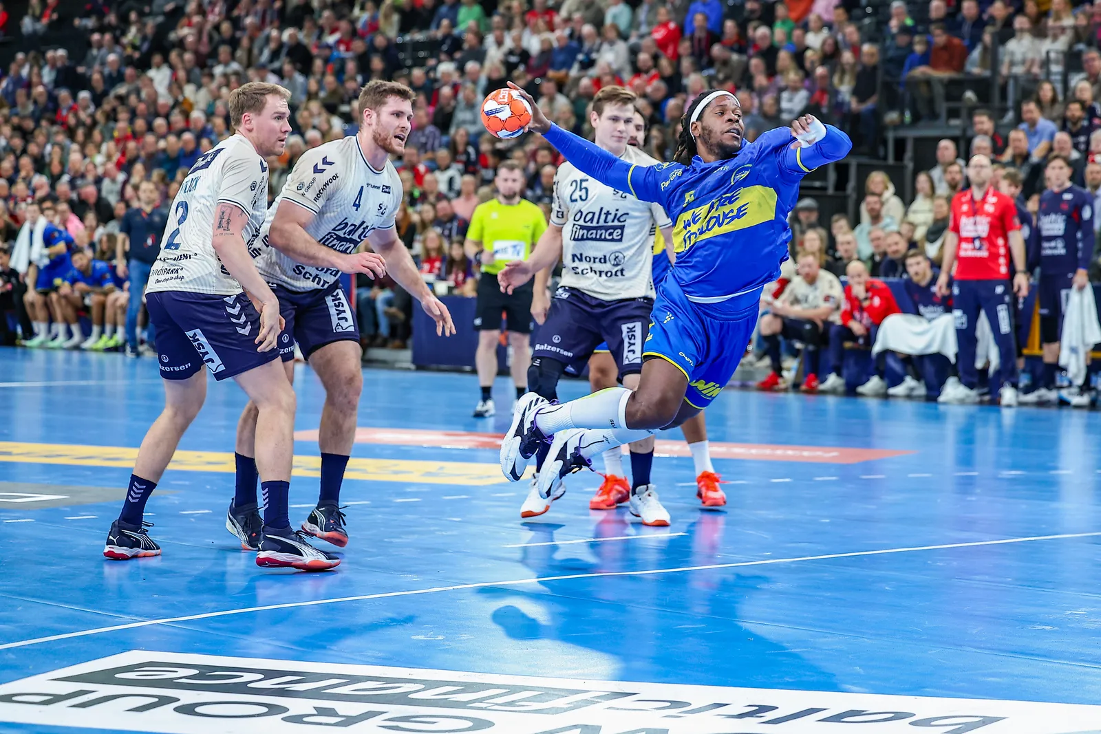 Toulouse and GOG end winning streaks of Flensburg and Montpellier