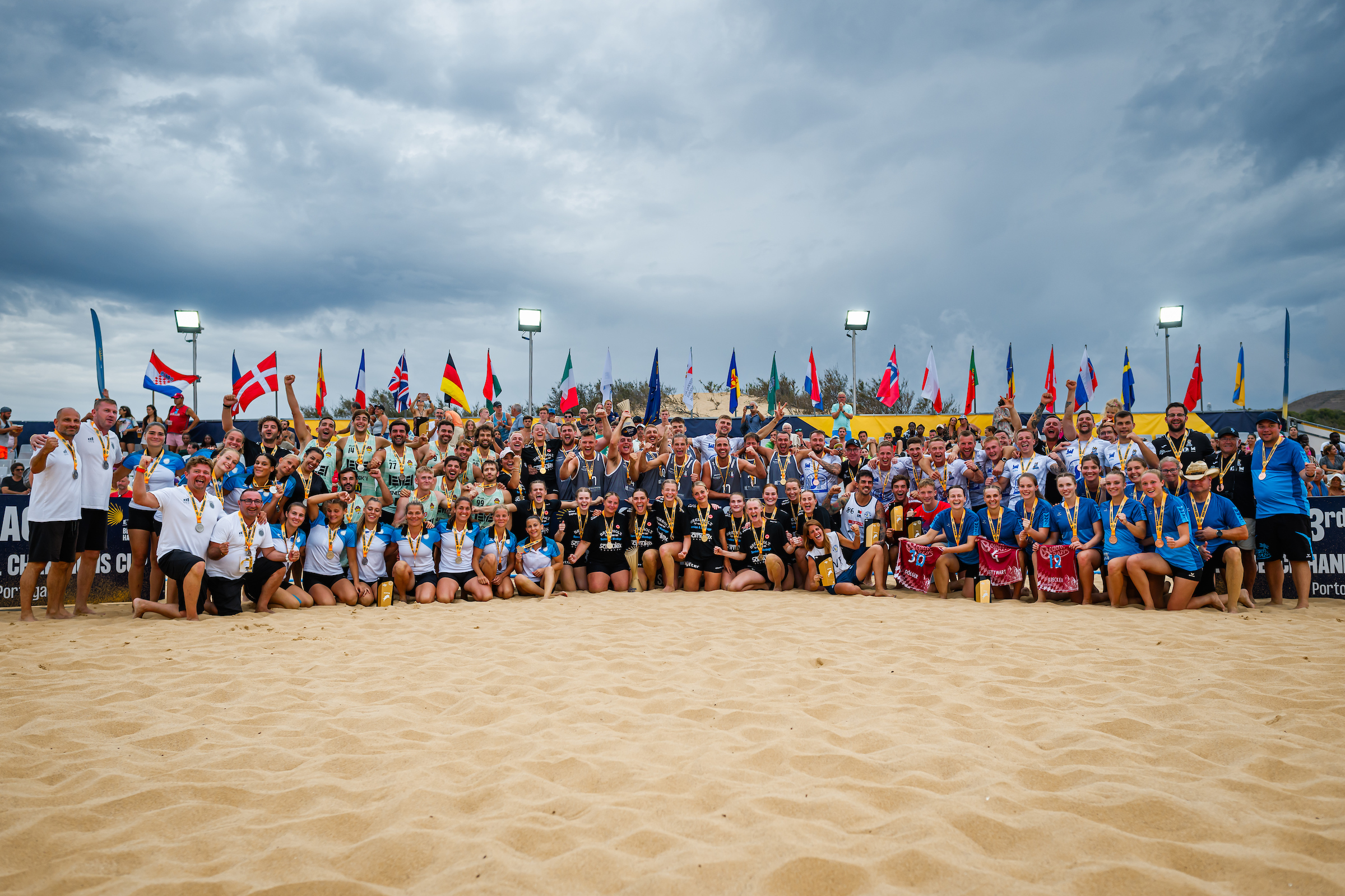 Double Danish crown at the EHF Beach Handball Champions Cup 2023