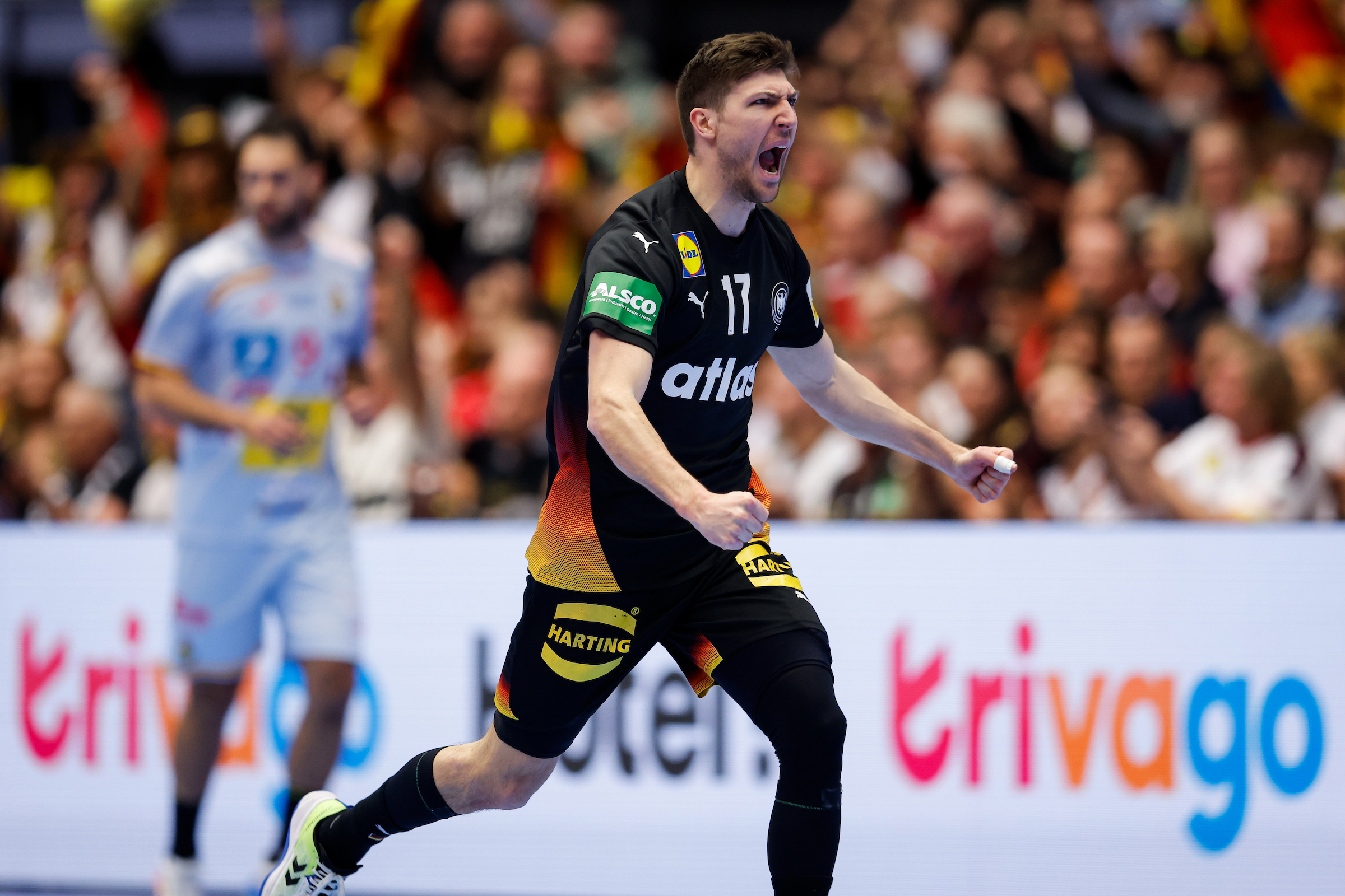 Germany join Spain in the main round after a spectacular battle