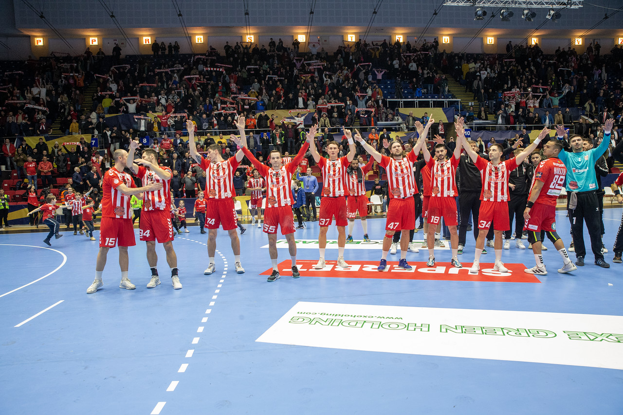 Dinamo scrape second draw in a row against Veszprém