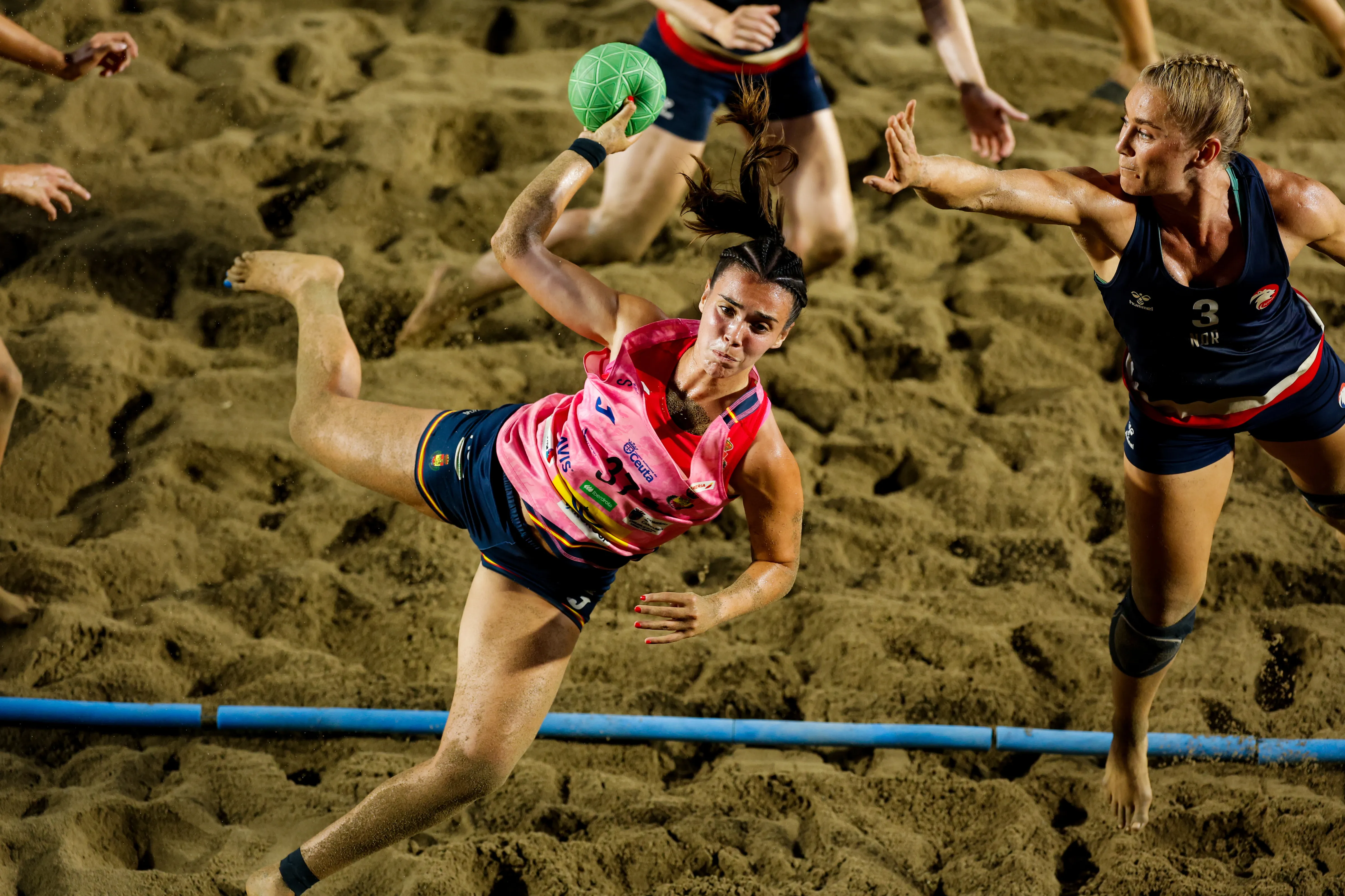 Beach handball: Spain, Germany lead nation's rankings